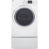 GE 7.5-cu ft Stackable Electric Dryer (White) at Lowes.com