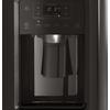 GE 25.3-cu ft Side-by-Side Refrigerator with Ice Maker (Black Stainless ...