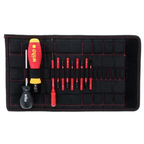 Wiha Insulated TorqueVario 8-Piece Bi-Material Handle Insulated Multi ...