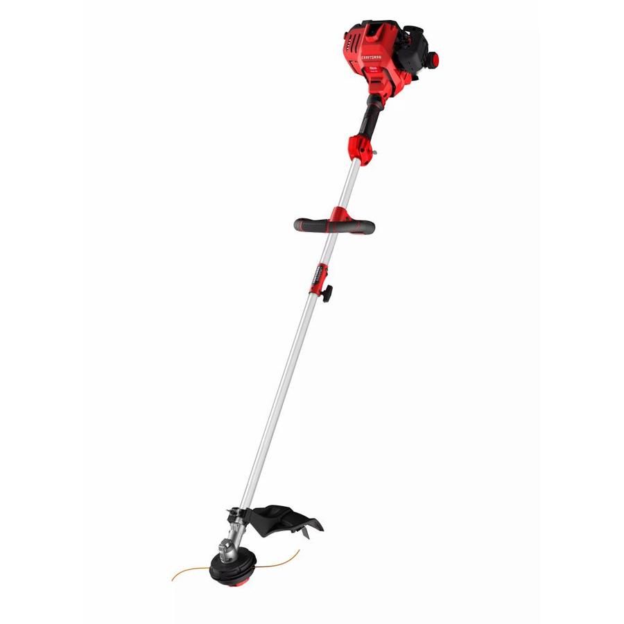 CRAFTSMAN WS2400 27-cc 2-Cycle 18-in Straight Shaft Gas String Trimmer ...