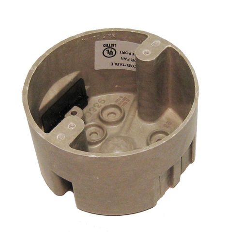 Allied Moulded 22.5-cu in 1-Gang Fiberglass Round Ceiling Electrical ... Allied Moulded 22.5-cu in 1-Gang Fiberglass Round Ceiling Electrical ...