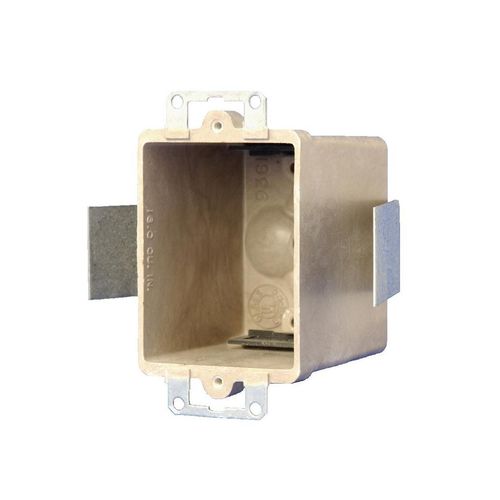 Allied Moulded 16-cu in 1-Gang Fiberglass Old Work Wall Electrical Box ...