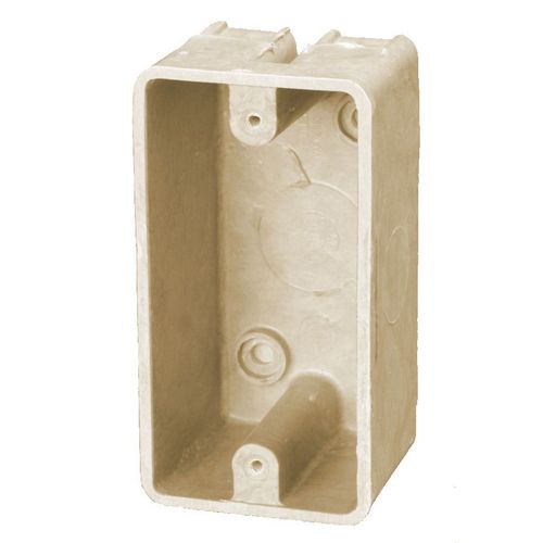 Allied Moulded 12.8-cu in 1-Gang Fiberglass Handy Wall Electrical Box ... Allied Moulded 12.8-cu in 1-Gang Fiberglass Handy Wall Electrical Box ...