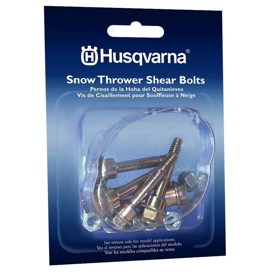 Husqvarna Metal Snow Blower Shear Pins In The Snow Blower Parts