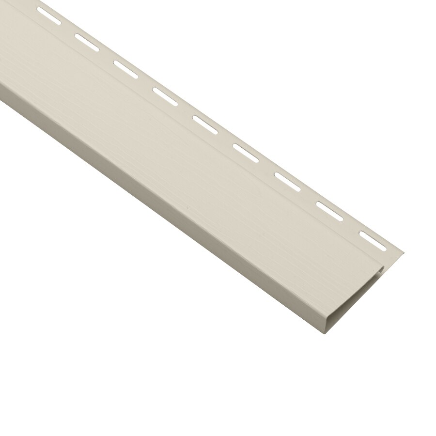 Almond J-channel Vinyl Siding Trim 0.875-in x 150-in at Lowes.com