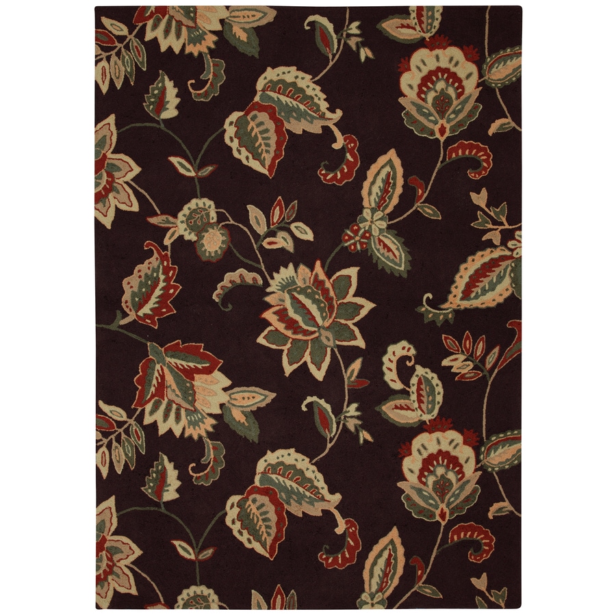 Mohawk Home Beacon A Chocolate 8 x 10 Brown Area Rug at Lowes.com