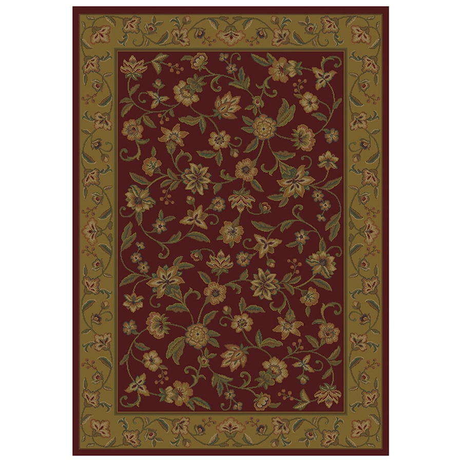 Mohawk Home Alice 8 X 11 (ft) Red Area Rug at Lowes.com