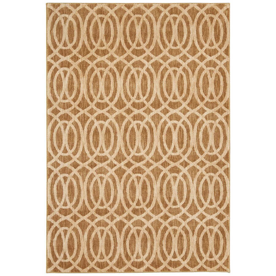 Mohawk Home Davenport 4 x 6 Latte Geometric Runner at Lowes.com
