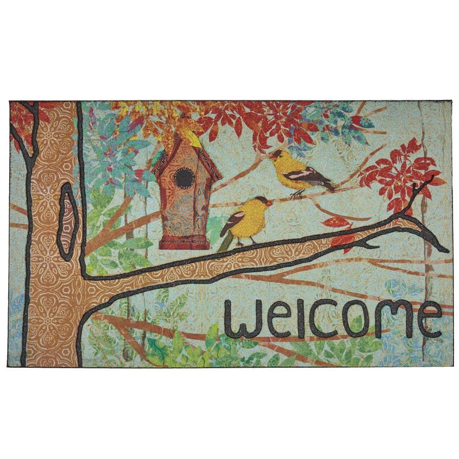 Mohawk Home Doorscapes Mat Rectangular Outdoor Door Mat (Common: 2-ft x ...
