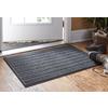Mohawk Home Mohawk Impressions Mat Ribbed Charcoal 2-ftx3-ft at Lowes.com