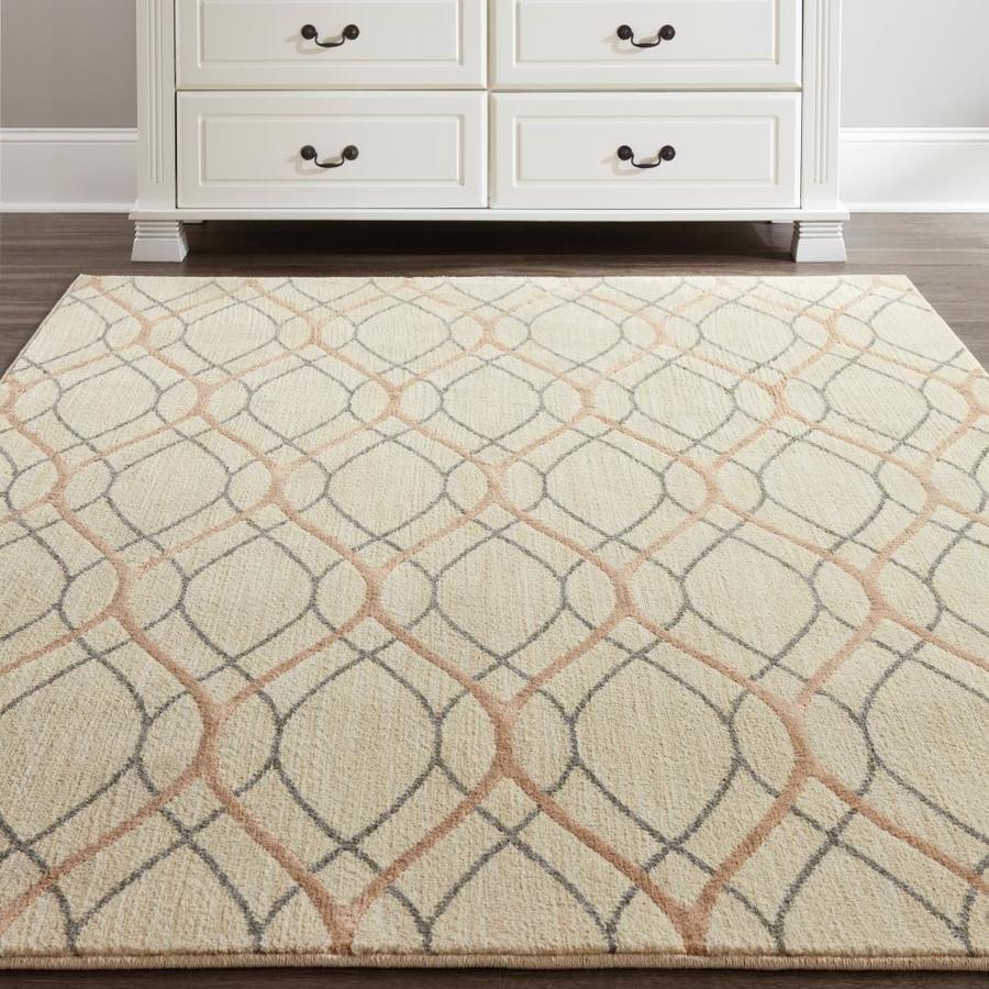 Mohawk Home Zelda Beige Indoor Nature Area Rug (Common: 8 x 10; Actual ...