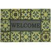 Mohawk Home Mohawk Doorscapes Estate Mat Welcome Bohemian Tiles Gray 1 ...