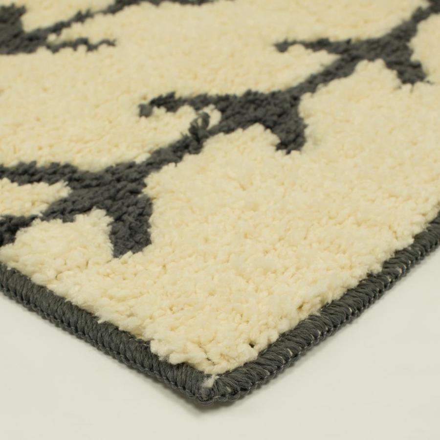 Mohawk Home 2018 Scatters CHARCOAL Square Indoor Throw Rug (Common: 2 x ...