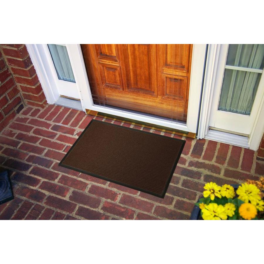 Mohawk Home Utility 2-ft x 3-ft Brown Rectangular Outdoor Utility Mat ...