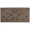 Mohawk Home Ornamental Entry Mat Orange Rectangular Door Mat (Common: 2 ...