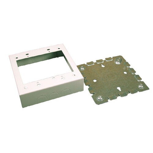 Wiremold 700 Series 1-Piece White Raceway Electrical Box in the Raceway ...