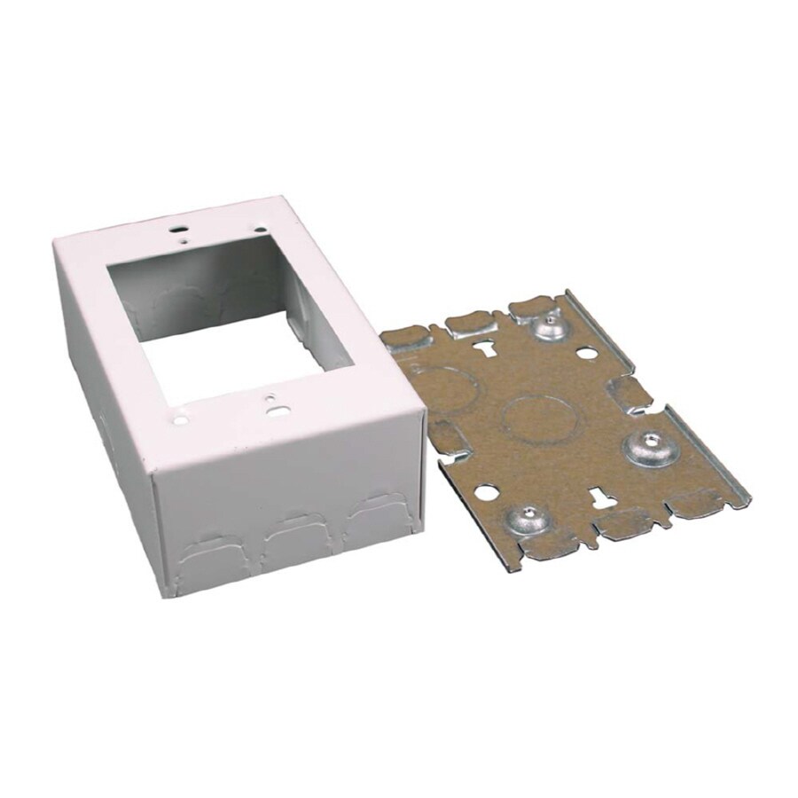 Wiremold 700 Series 1-Piece White Raceway Electrical Box in the Raceway ...