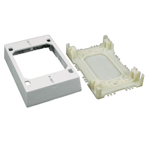 Wiremold 1-Piece White Raceway Electrical Box in the Raceway ...
