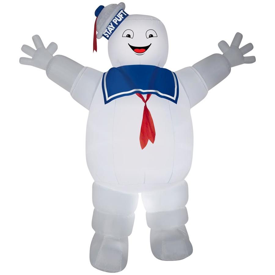 Gemmy 4.5-ft x Lighted Ghost Halloween Inflatable at Lowes.com