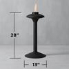 TIKI 28-in Belmont Metal Patio Torch at Lowes.com