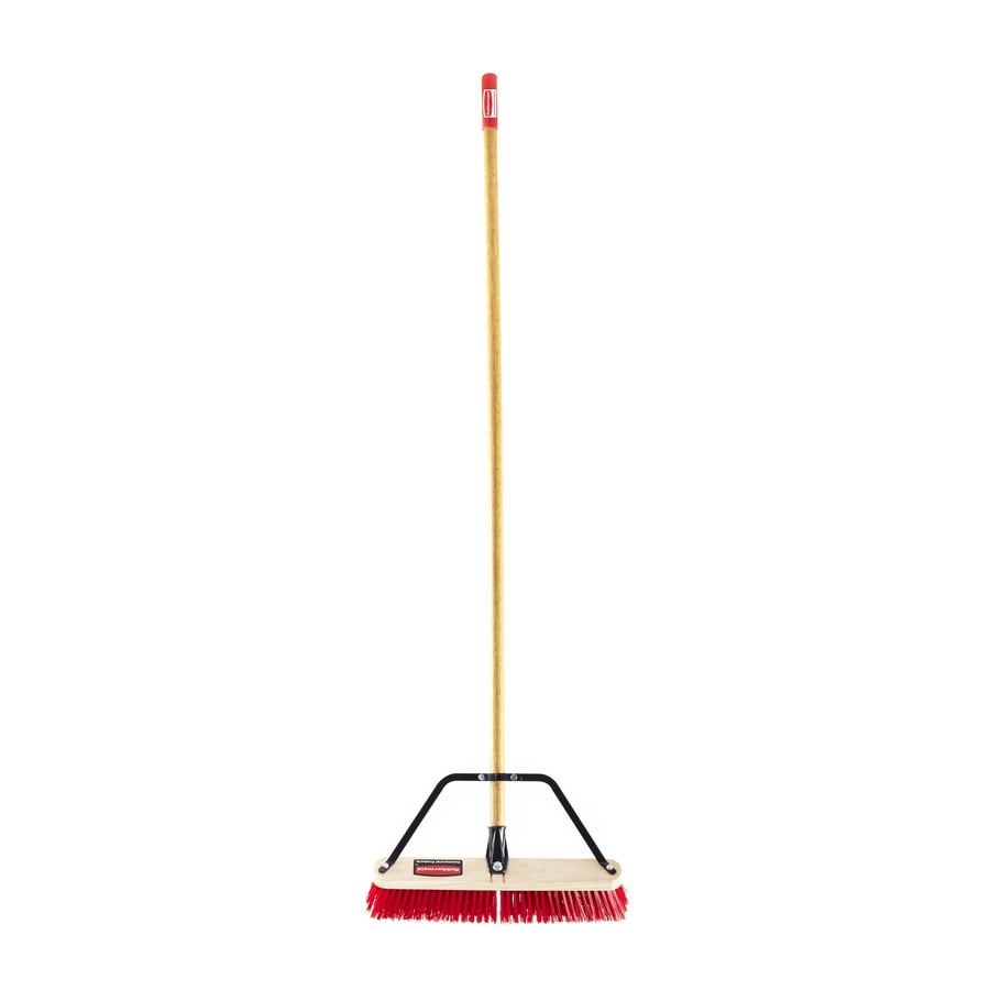 Rubbermaid Commercial Products 18-in Poly Fiber Push Broom in the ...