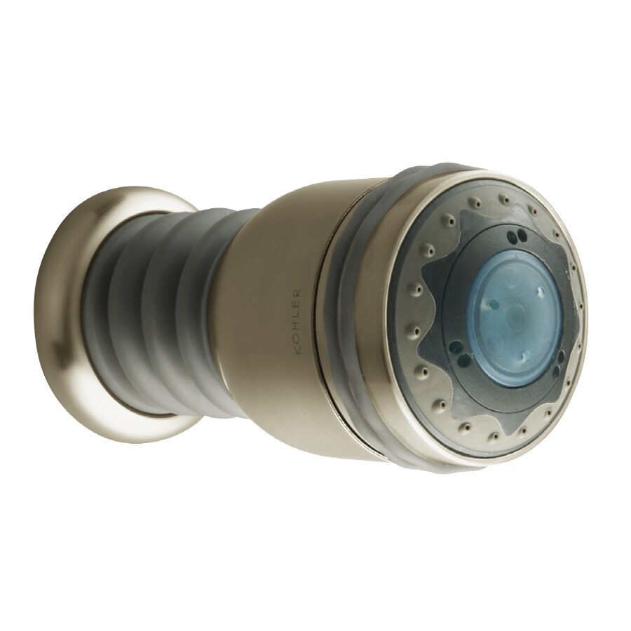 KOHLER MasterShower Vibrant Brushed Bronze Shower Head (2.5-GPM (9.5 ...