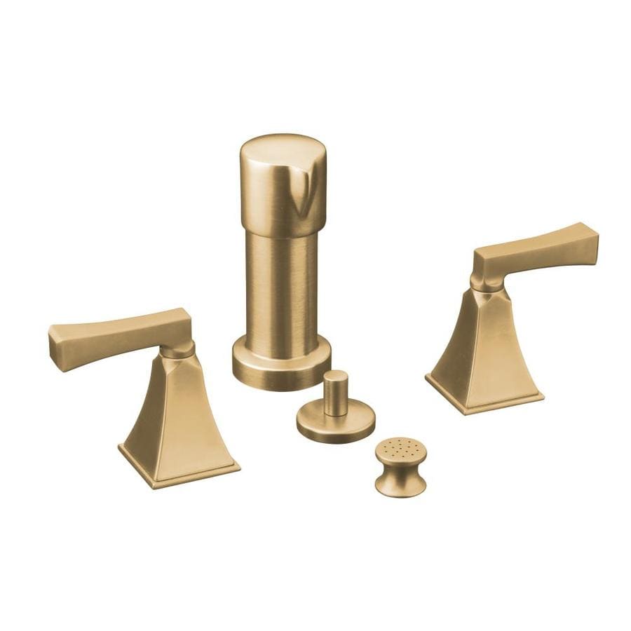 KOHLER Memoirs Vibrant Brushed Bronze Vertical Spray Bidet Faucet at ...