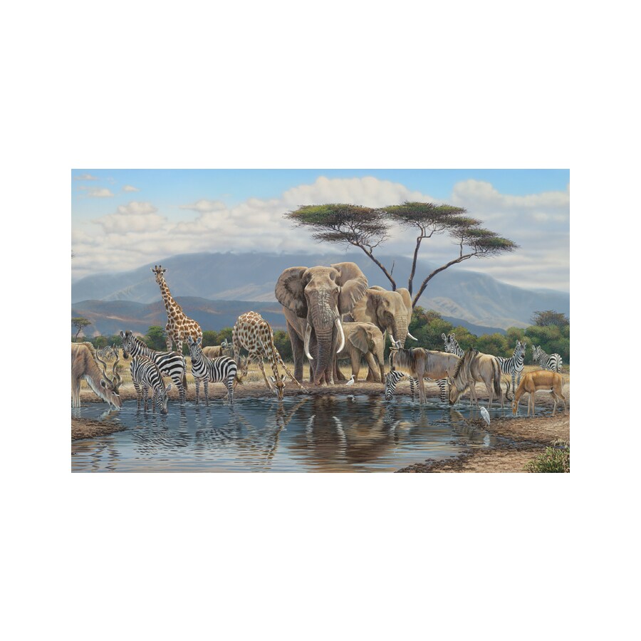Environmental Graphics Gathering Place Wall Mural at Lowes.com