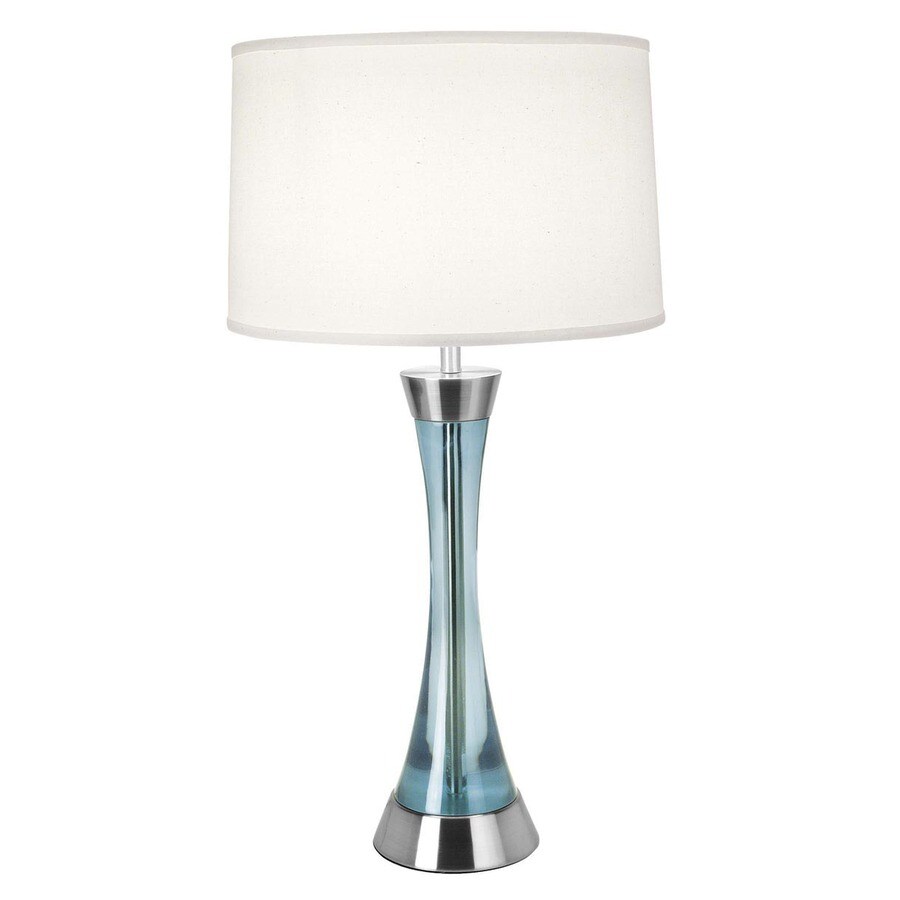 Lite Source 29.75-in Table Lamp with Fabric Shade at Lowes.com
