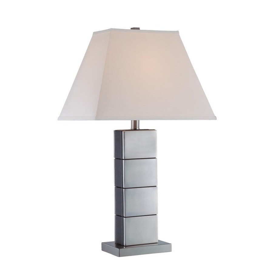 Lite Source 27.25-in Table Lamp with Fabric Shade at Lowes.com