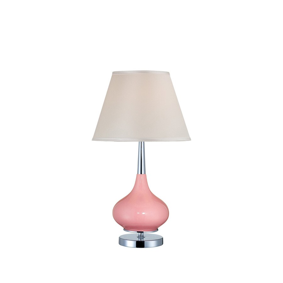 Lite Source 24.25-in Table Lamp with Fabric Shade at Lowes.com