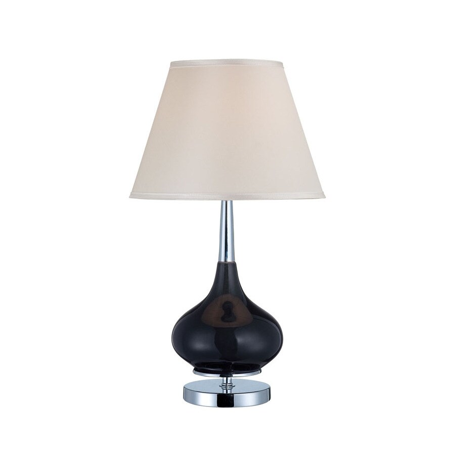Lite Source 24.25-in Table Lamp with Fabric Shade at Lowes.com
