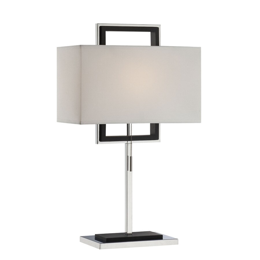 Lite Source Hartwell 28.5-in Table Lamp with Fabric Shade at Lowes.com
