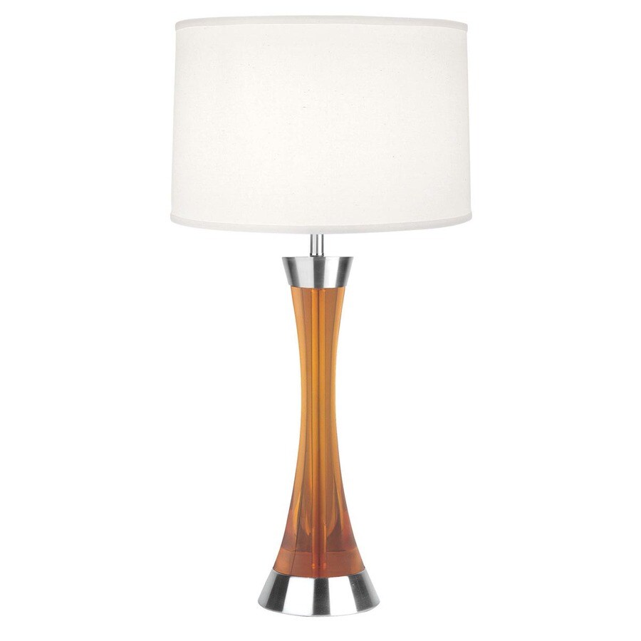 Lite Source 29.75-in Fabric Shade in the Table Lamps department at ...