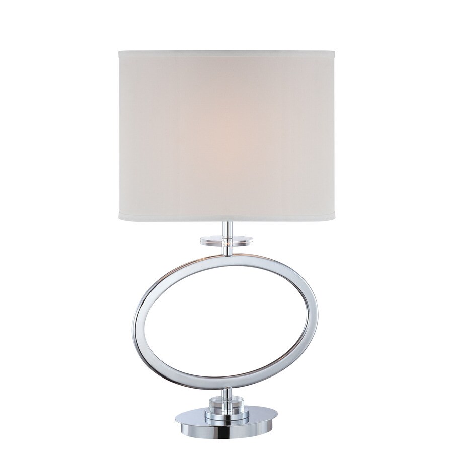 Lite Source Renia 28.5-in Table Lamp with Fabric Shade at Lowes.com