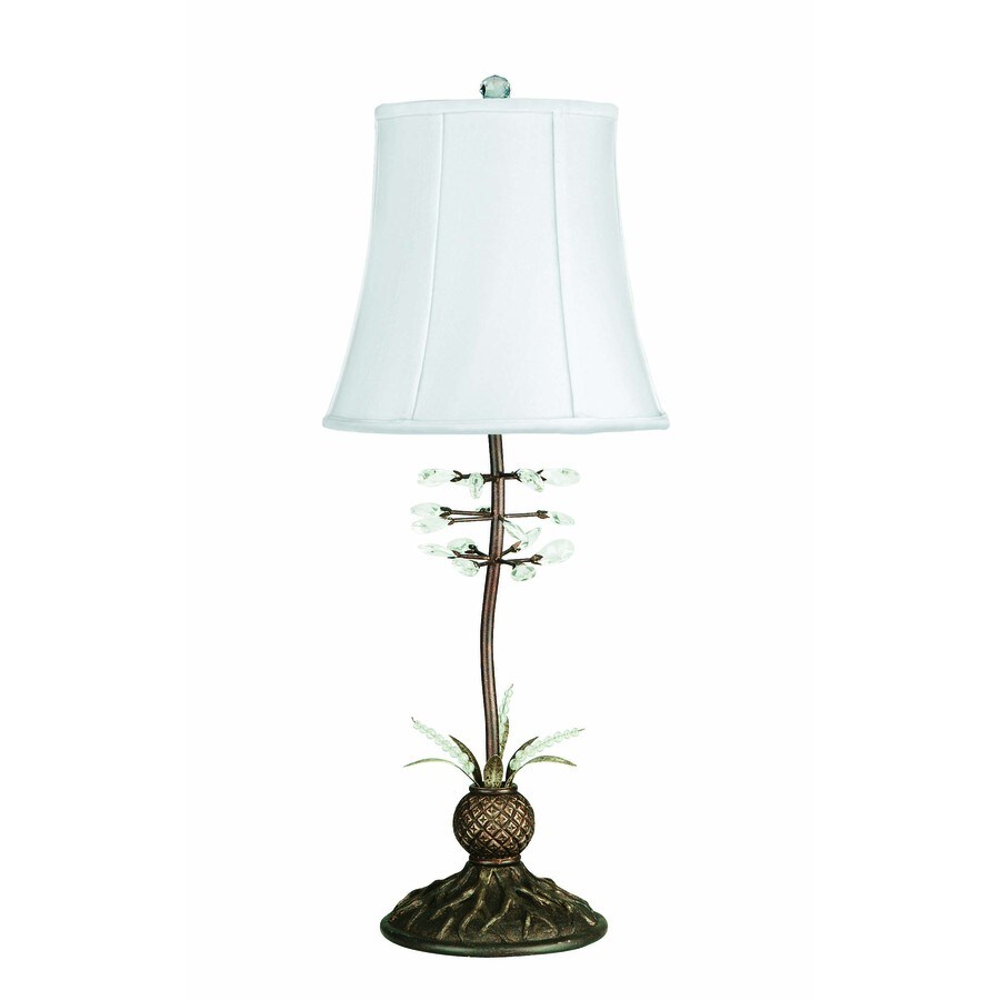 Lite Source Pickering 30-in Table Lamp with Fabric Shade at Lowes.com