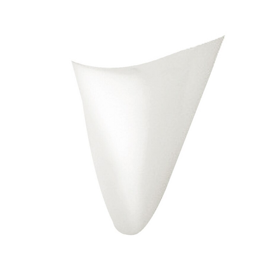 Crane Radcliffe White Pedestal Sink Base at Lowes.com