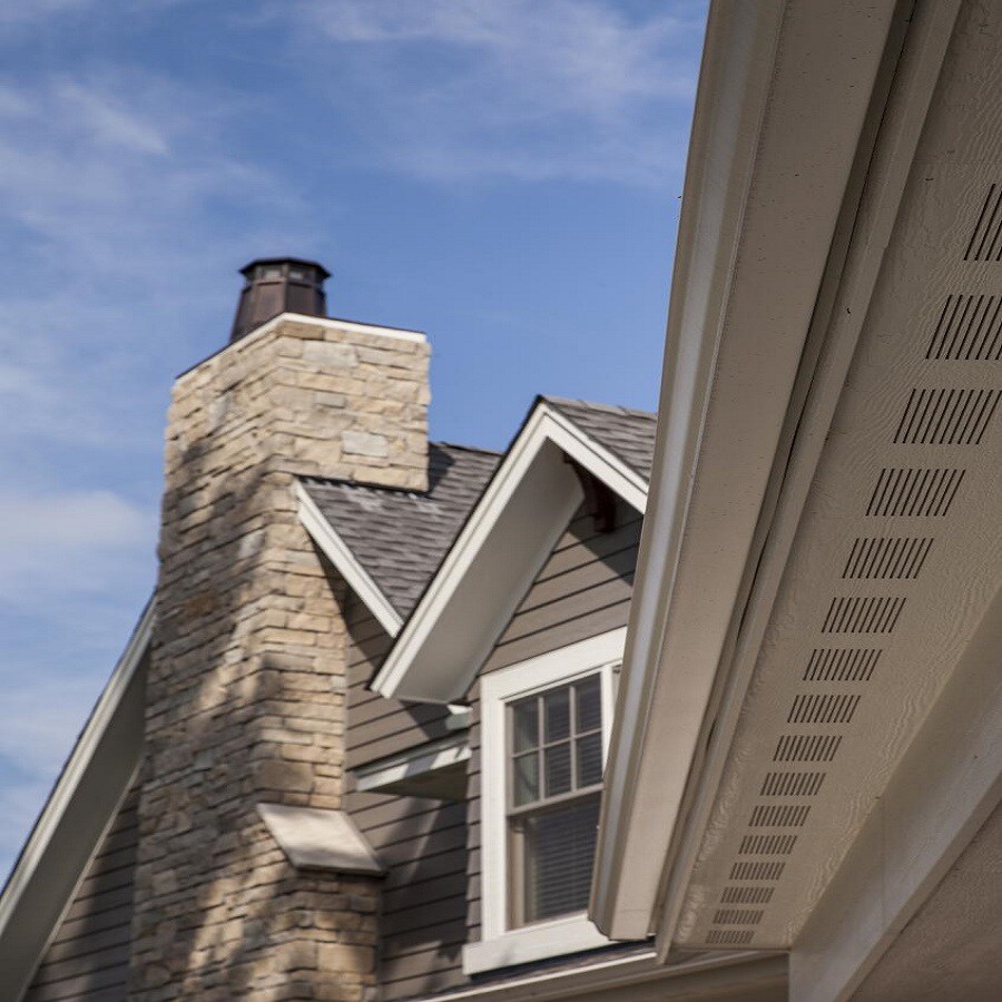 SmartSide SmartSide 38 Primed Engineered Panel Siding (0.375-in x 16-in ...