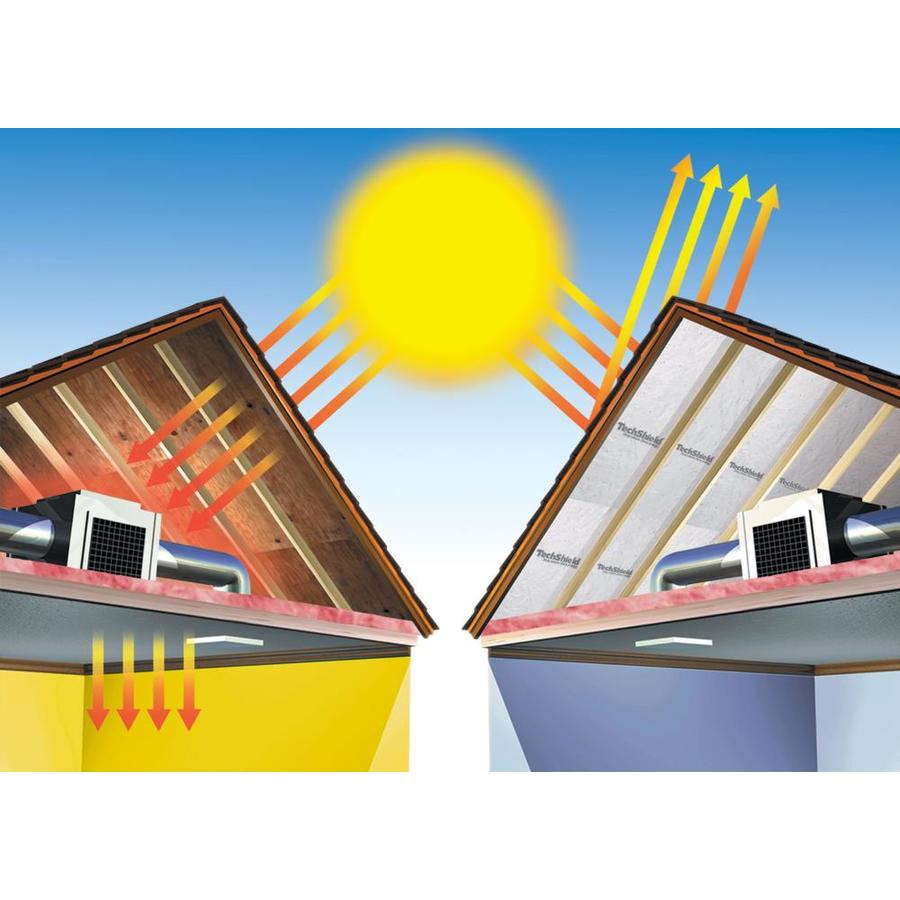 TechShield Radiant Barrier Sheathing 15/32 CAT PS2-10 Radiant OSB ...