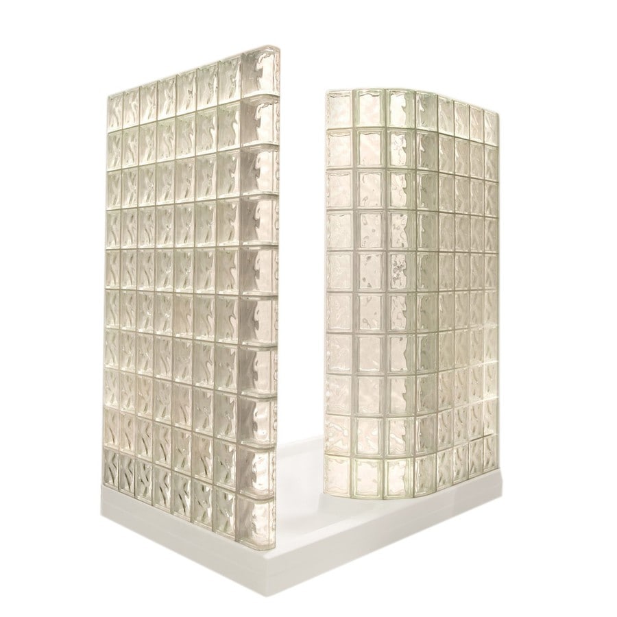 Pittsburgh Corning Premiere Series Decora White Glass Block Wall ...