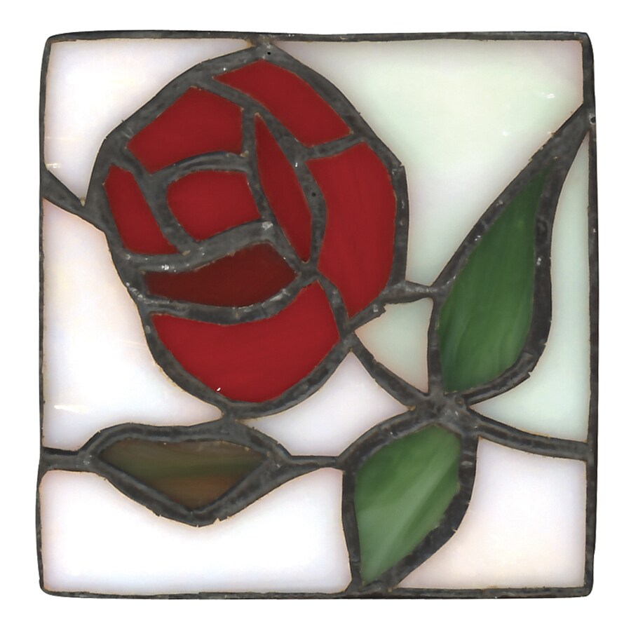 Rose Glass Lattice Insert at Lowes.com