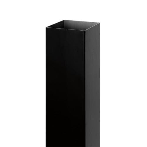 Deckorators 4-in x 4-in Black Aluminum Deck Post Sleeve in the Deck ...