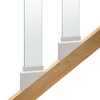 Deckorators White Plastic Baluster Stair Connector at Lowes.com