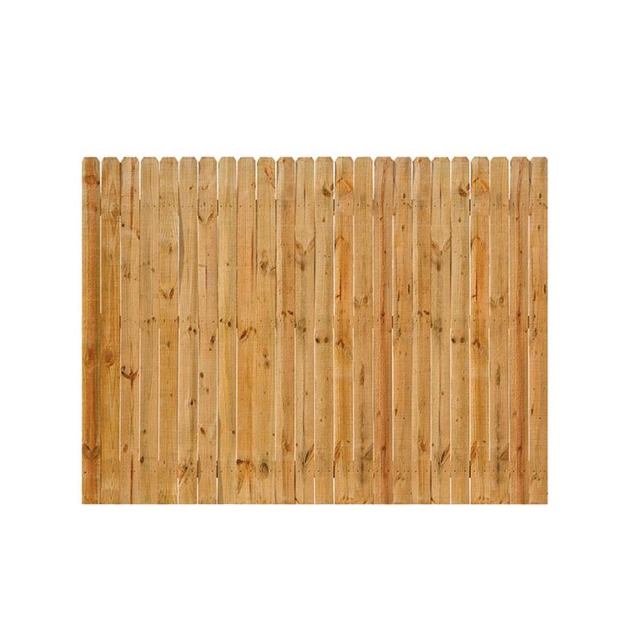 Severe Weather (Actual: 6-ft x 8-ft) Western Red Cedar Dog Ear Wood ... Severe Weather (Actual: 6-ft x 8-ft) Western Red Cedar Dog Ear Wood ...