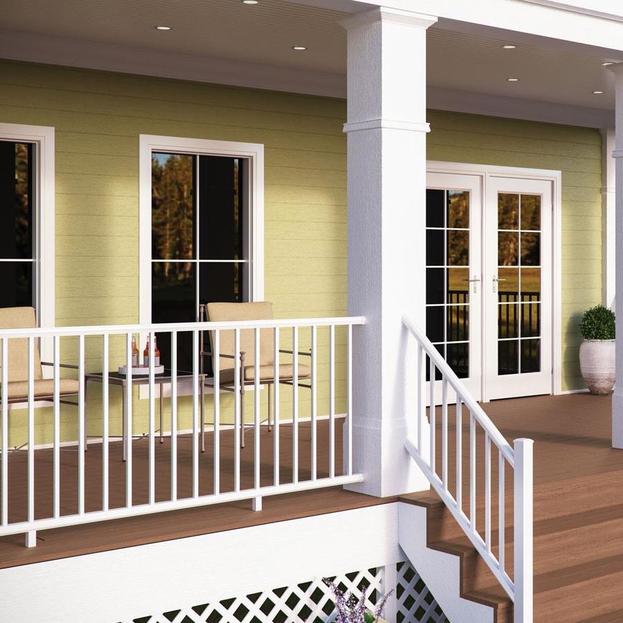 Deckorators 3/4-in x 3/4-in x 32-in White Aluminum Deck Baluster (10 ...