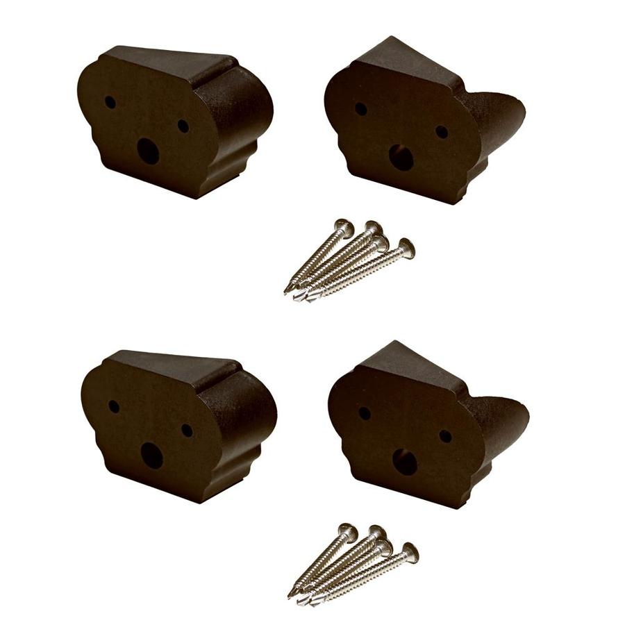 Deckorators Weathered Brown Metal Angle Adapter in the Deck Connectors ...