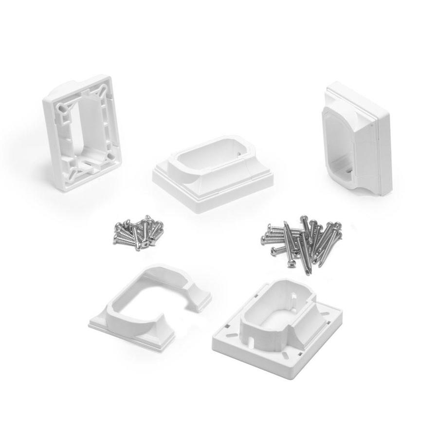 Deckorators Contemporary grab and go White Plastic Line Connector in ...