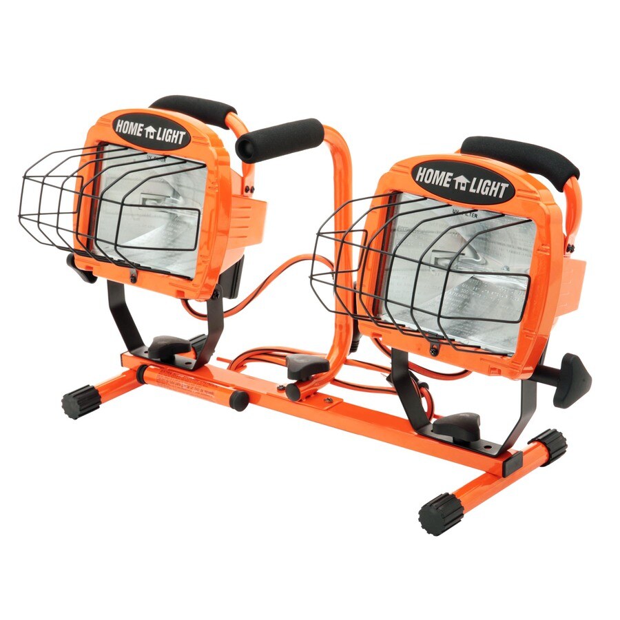 Designers Edge 1000-Watt Halogen Stand Work Light at Lowes.com