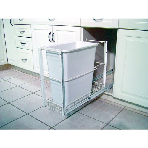 Rev-A-Shelf 30 in Chrome Closet Pullout Basket at Lowes.com