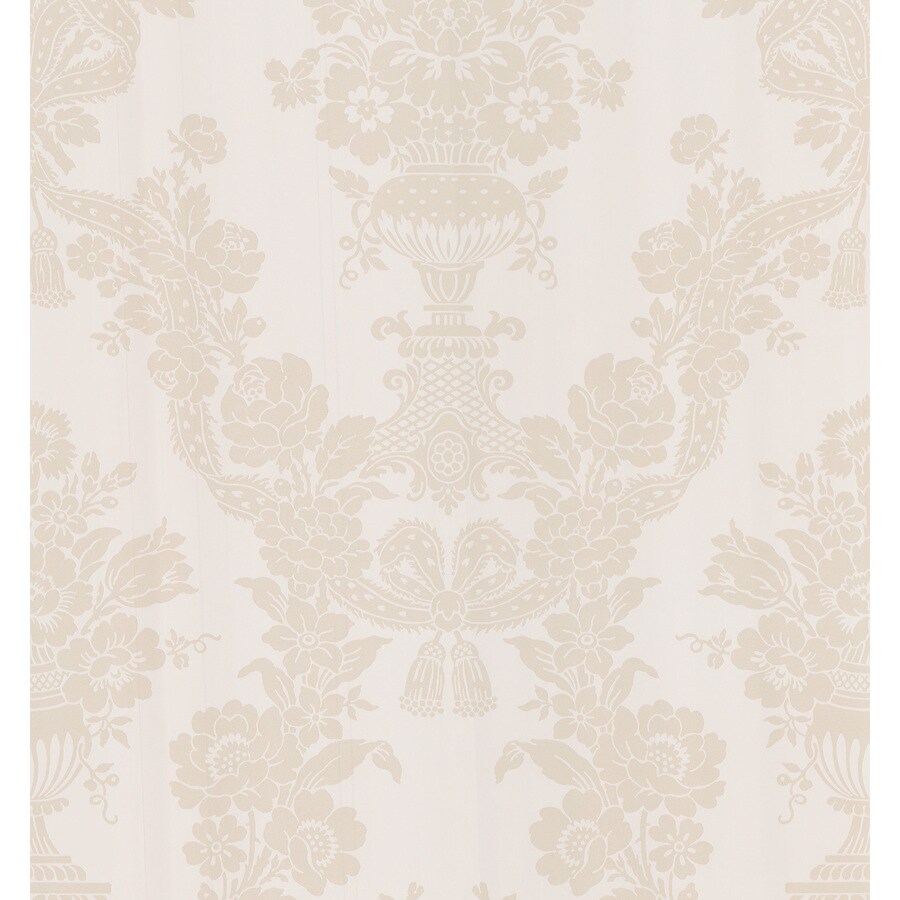 Brewster Wallcovering Ribbon Floral Sidewall Wallpaper in the Wallpaper ...